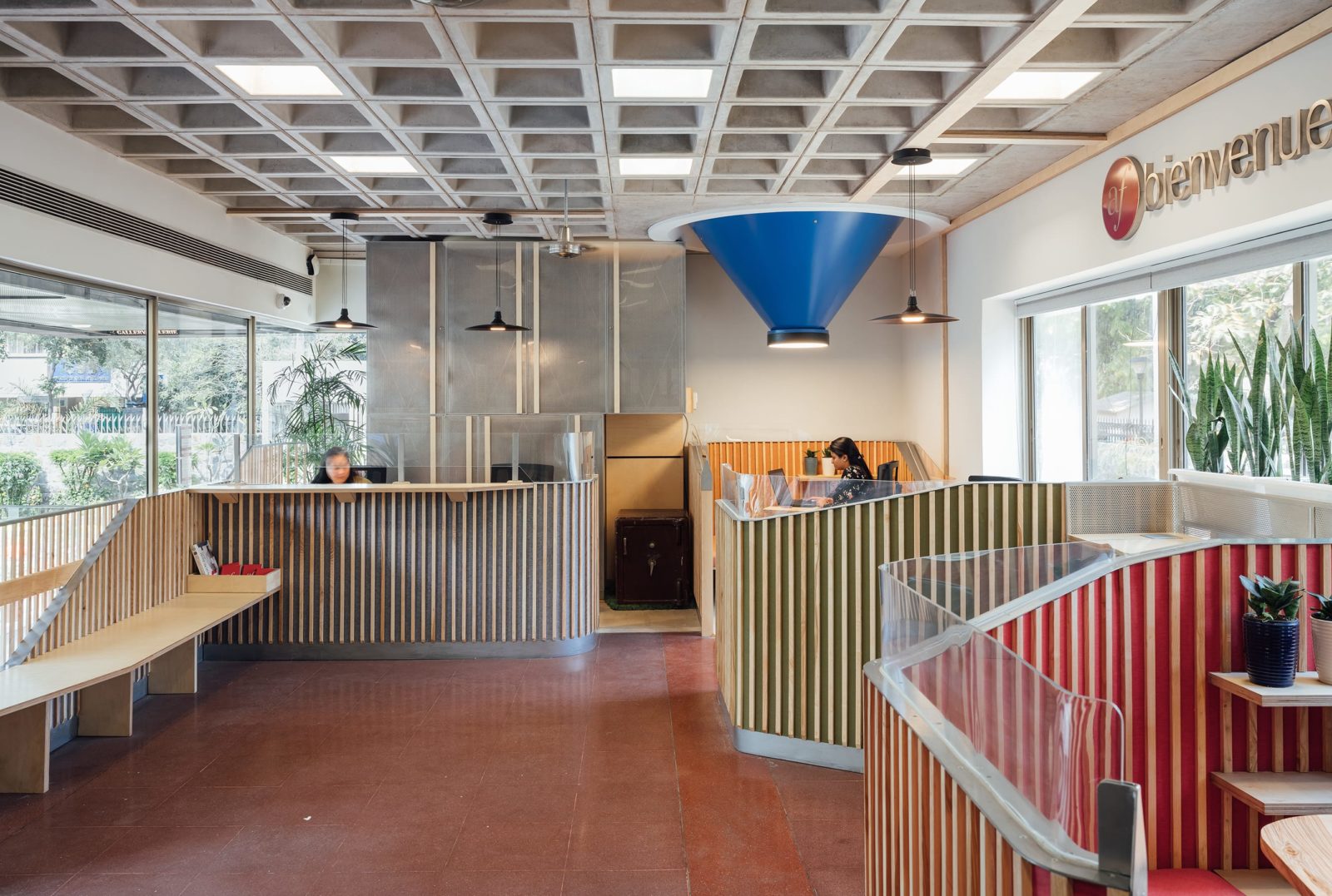 Alliance Française Delhi - TECTURE MAG（テクチャーマガジン） | 空間デザイン・建築メディア